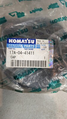 Genuine OEM Komatsu Fuel Tank Cap # 17A-04-41411 17A0441411 | eBay