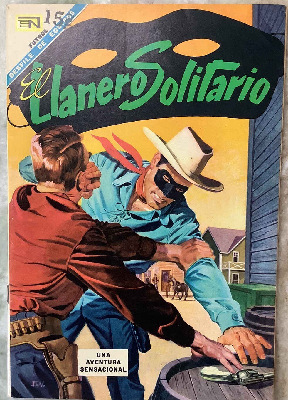 El Llanero Solitario Lone Ranger Mexico Spanish 180 Revista 1968 Comic ...