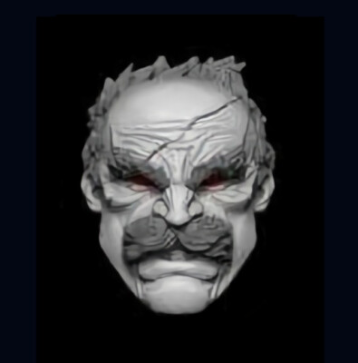 Conquest Invincible Ver E 1:12 scale custom unpainted Head 6" Action ...