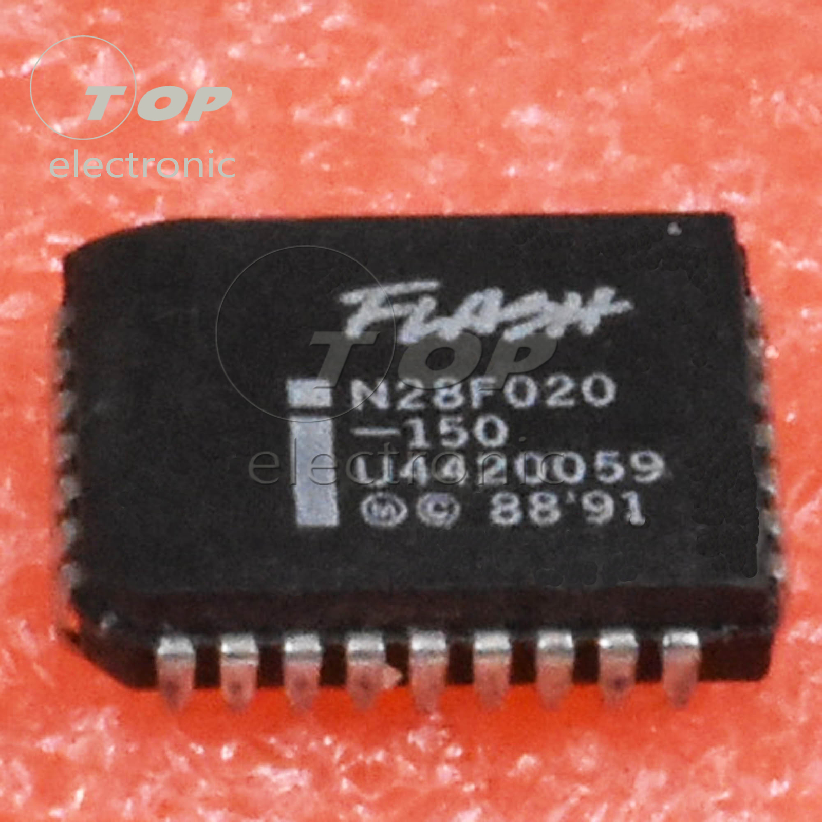 1PCS/5PCS N28F020-150 PLCC 28F020 2048K (256K X 8) CMOS FLASH MEMORY ...