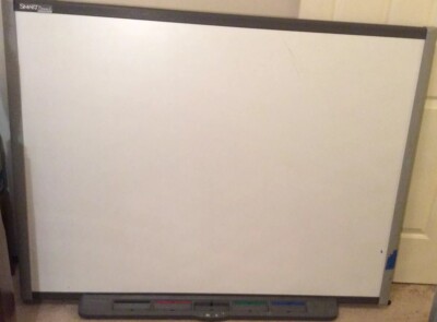 SMART SB660 64" SmartBoard Interactive White Board. W/Tray. No Pen. | eBay
