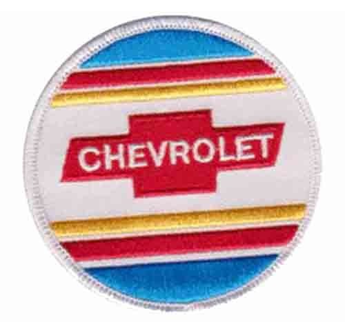 Big Chevrolet El US Car Iron-On or Sew-On Embroidered Patch Diameter 10 ...