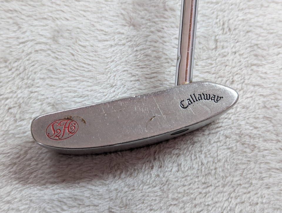 Vintage Callaway S2H2 Putter M-1 USA Blade Apollo Steel Shaft RH Right ...