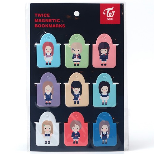 Twice Magnetic Bookmarks Set New Sealed Character Merchandise | eBay