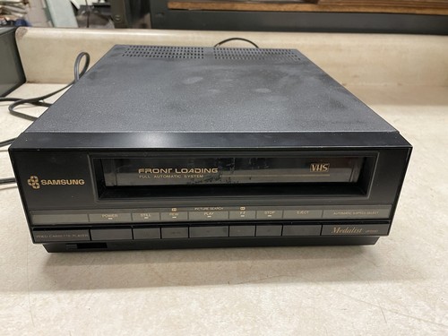Samsung VP2090 VCR VHS Player No Remote UNTESTED Front Loading Full ...