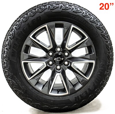 4 New Chevy Z71 Tahoe Suburban Silverado 20” OEM Wheels Rims Tires 5919 ...