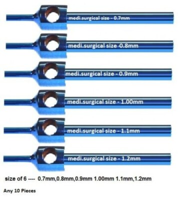 Hair Transplant Titanium FUE Punch,all size 0.7,0.8,0.9,1.00,1.1,1.2 mm ...