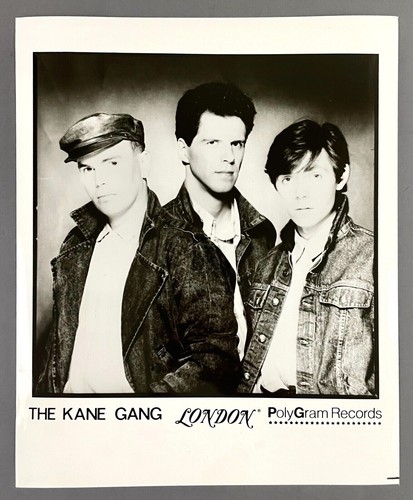 1980s The Kane Gang UK British Pop Trio Vintage Promo Photo London ...