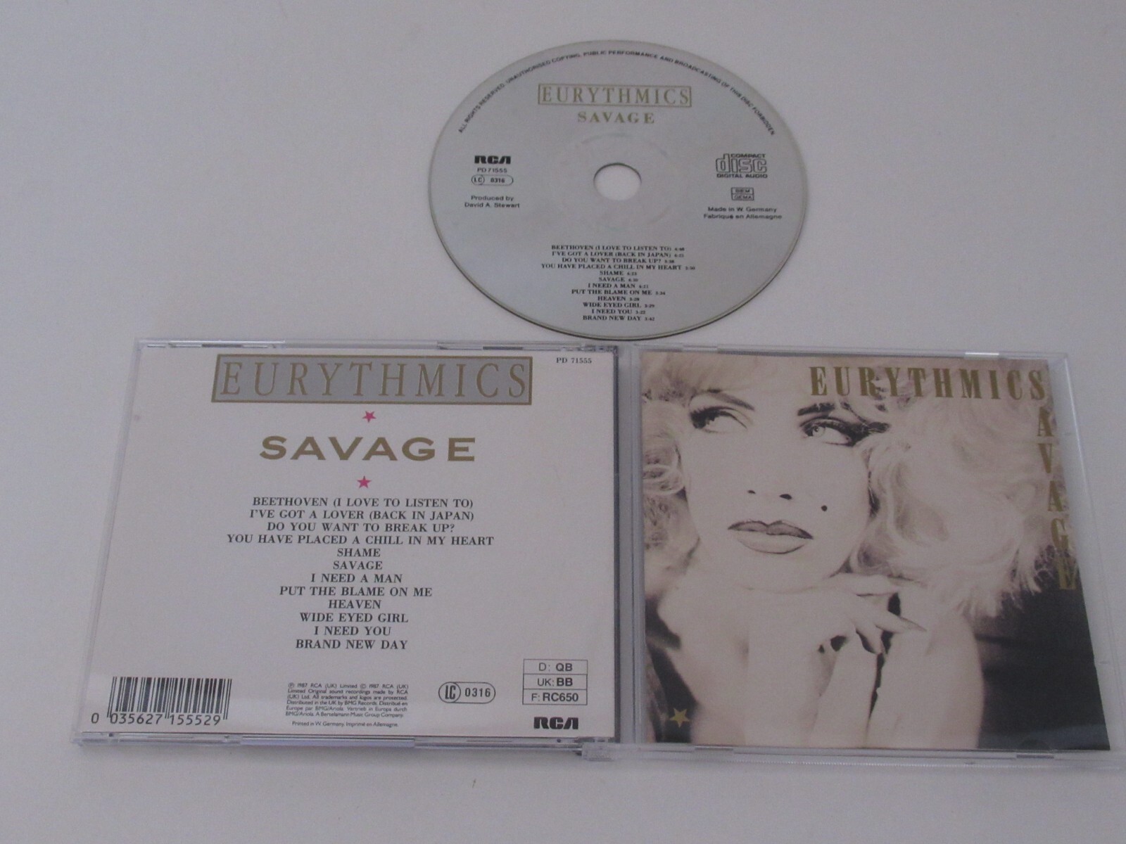 Eurythmics – Savage/RCA – PD 71555 / CD ALBUM | eBay.de
