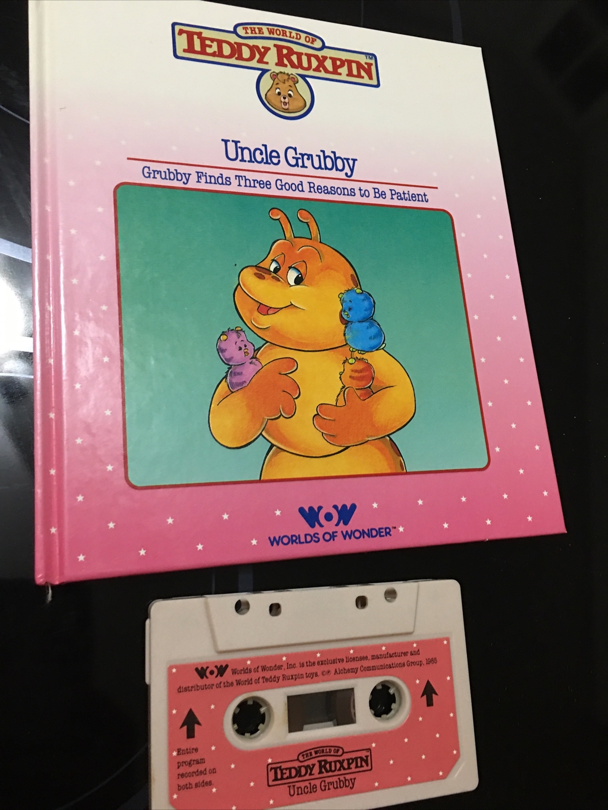 Vintage Teddy Ruxpin Uncle Grubby Book & Tape 1980s Worlds of Wonder | eBay