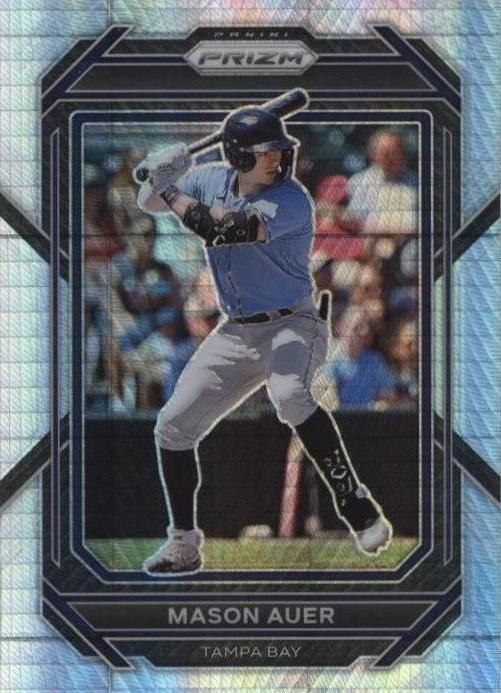 2023 Panini Prizm - Mason Auer #123 Hyper Prizm (RC) for sale online | eBay