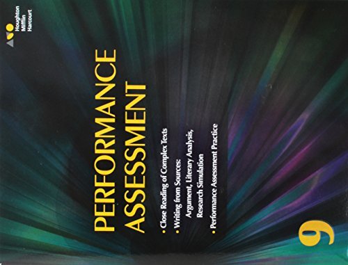 COLLECTIONS: PERFORMANCE ASSESSMENT STUDENT EDITION GRADE By Houghton ...