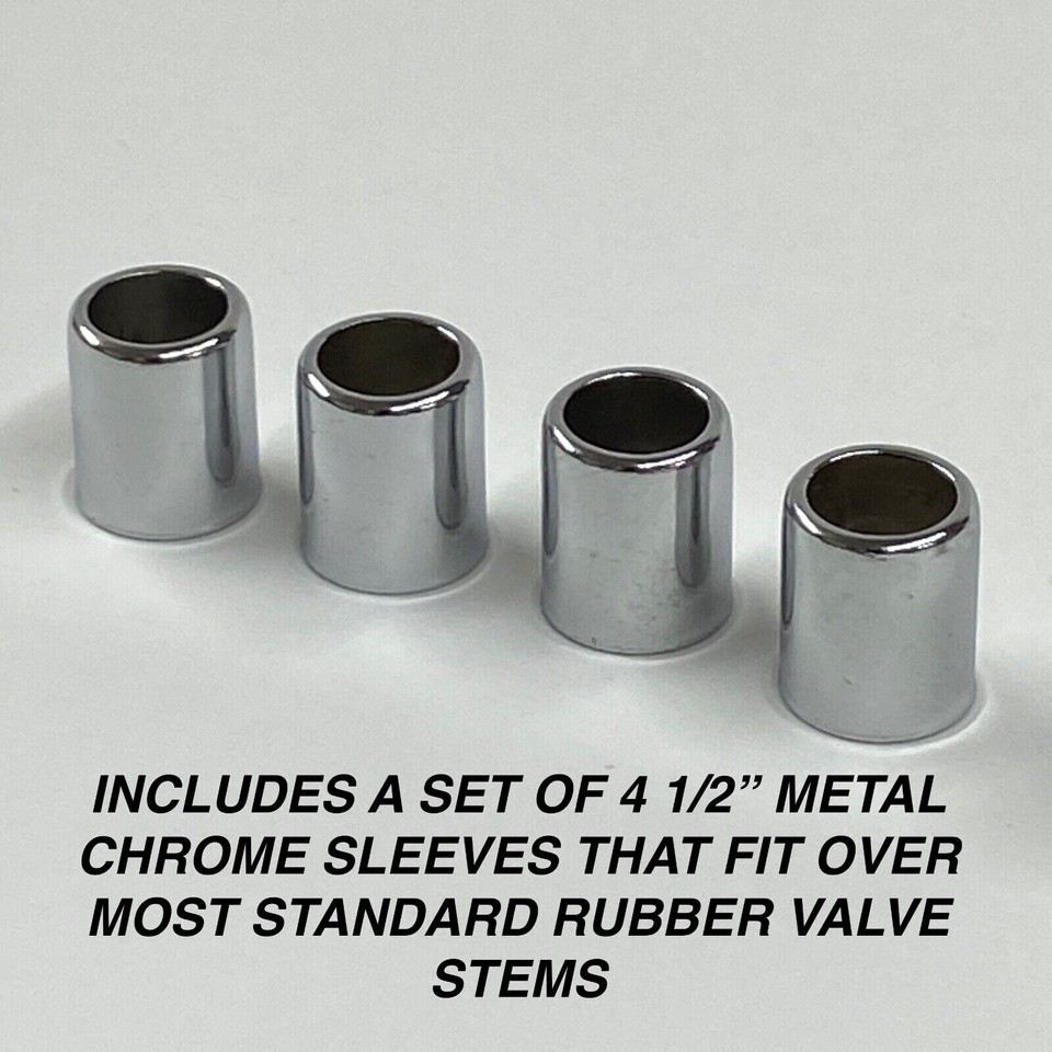 4 RAT FINK Valve STEM CAPS Hot Rod MOON vtg style Custom Ed ROTH ...