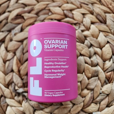 FLO Ovarian Support Vitamin 90 Vegan Capsules Dietary Supplement ...