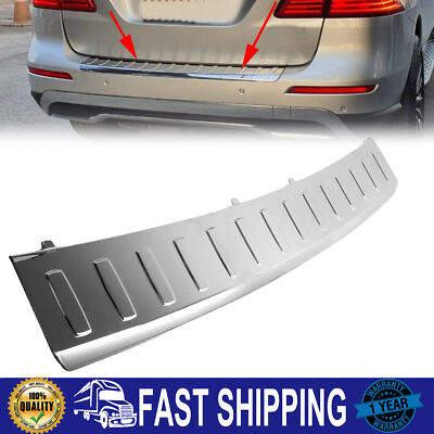 Rear Bumper Step Plate Trim Chrome 1668852174 Fit For Benz ML350 ML550 ...