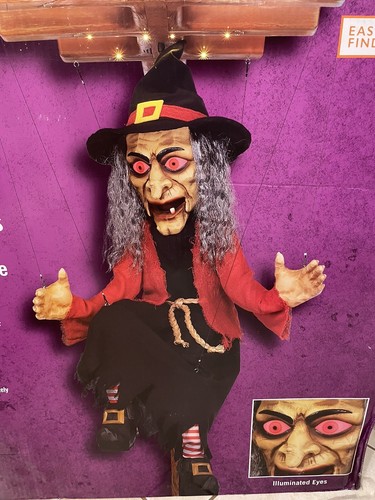 Halloween Witch 6' Marionette Animatronic Puppet Animated ''NEW'' | eBay