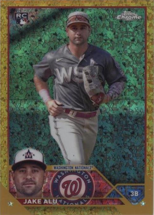 2023 Topps Chrome Update Series - Jake Alu #USC65 Gold Mini-Diamond ...