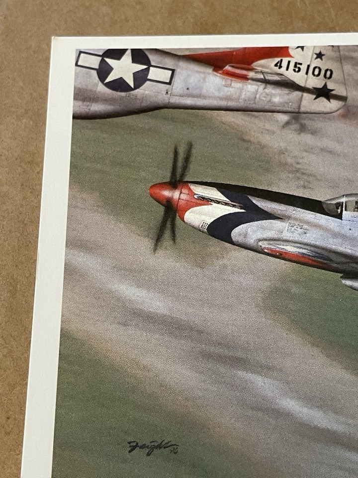 USAF Thunderbirds P-51 Mustang with TB Livery Fantasy Print 6” X 4” | eBay