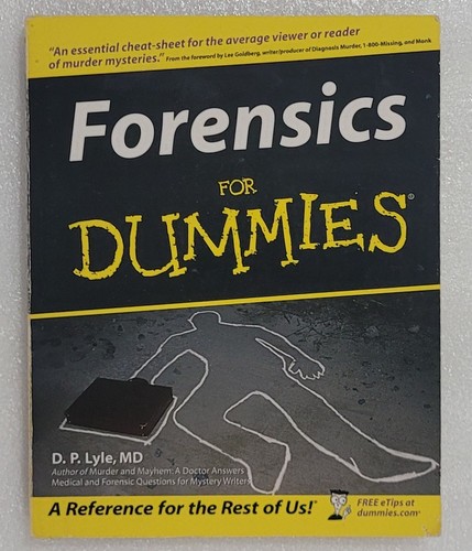 Forensics for DUMMIES by D.P. Lyle, MD 2004 Good. Preowned. | eBay