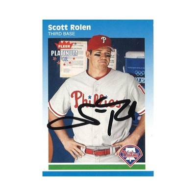 2002 Fleer Platinum Scott Rolen Autograph (Steiner CX) | eBay