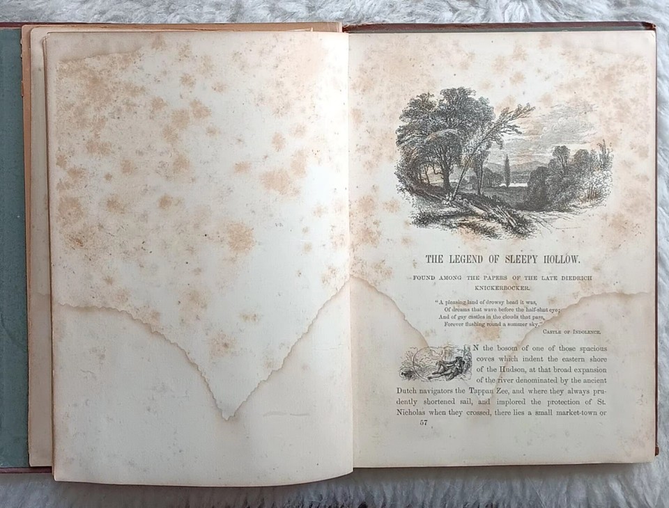 1875 1st THE LEGEND OF SLEEPY HOLLOW & THE SPECTRE BRIDEGROOM ...