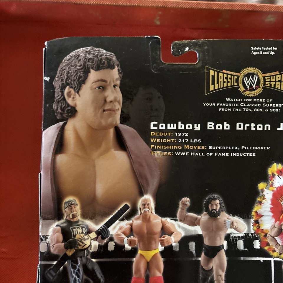 Cowboy Bob Orton WWE Jakks Classic Superstars Series 8 Some Wear | eBay