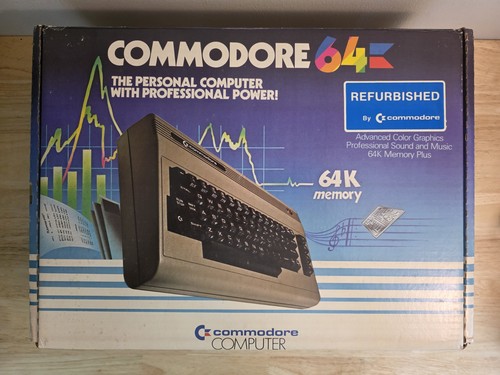 Commodore 64 Vintage Personal Computer EMPTY BOX ONLY | eBay