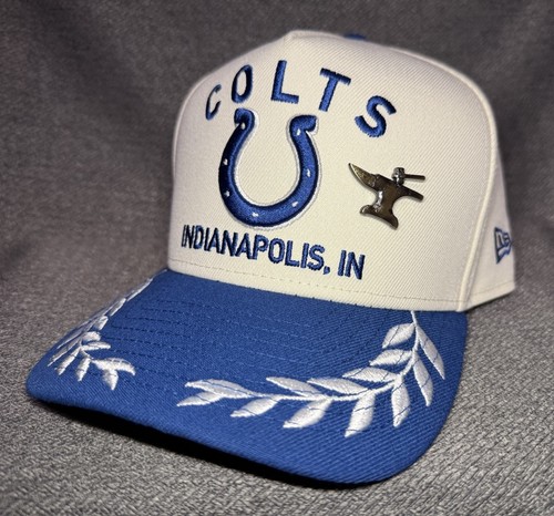New Era Indianapolis Colts 2025 NFL Draft 9FIFTY Fitted 7-5/8 A-Frame ...