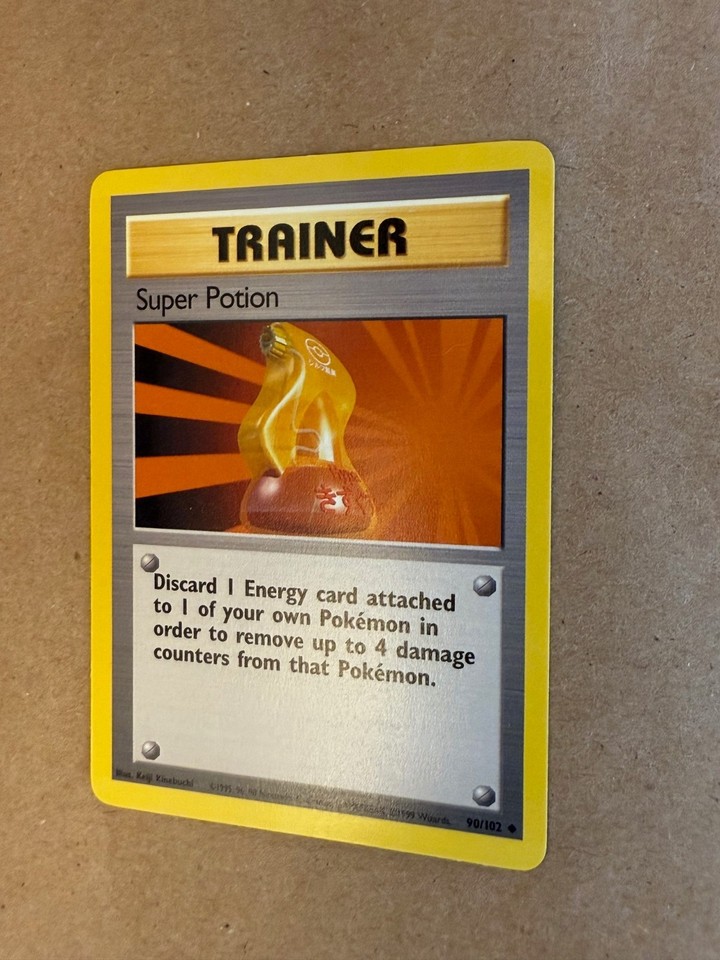 4 Base Set Pokémon Cards Pokedex #87 Professor Oak 88 Revive 89 Super ...