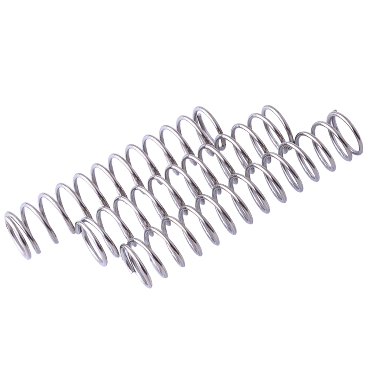 Wire Dia 0.7mm Compression Pressure Springs O.D 5-12mm, Galvanized ...