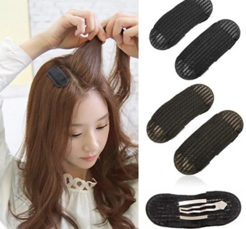 2 Pcs Hair Clips Sponge Bump It Up - Volume Base Inserts, Invisible ...