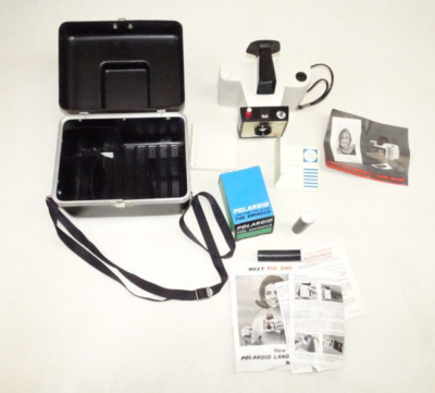 Polaroid Land Camera Model 20 Swinger + Case 1960's + Instructions USA ...