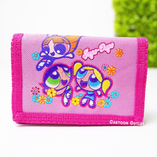 The Power Puff Girls Wallet Bubbles Buttercup Blossom Pink Trifold ...