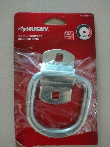 Husky 3 3/8” Surface Anchor Ring 3666 Lb Working Load 1001 820 912 | eBay