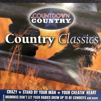 Country Classics by Countdown (CD, Jun-2001, Madacy) 56775236823| eBay