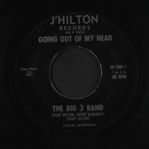 BIG 3 BAND: going out of my head / closer walk with thee J'HILTON 7 ...
