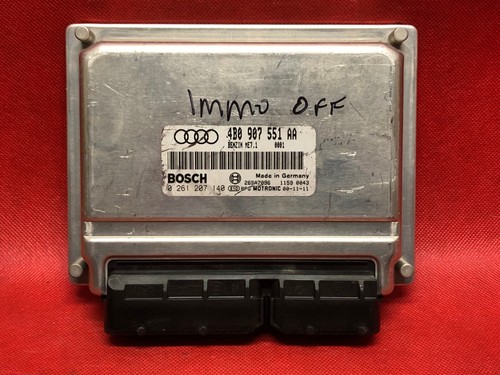 PROGRAMMED PLUG & PLAY 01 02 AUDI A6 2.7T ENGINE COMPUTER ECU 4B0 907 ...
