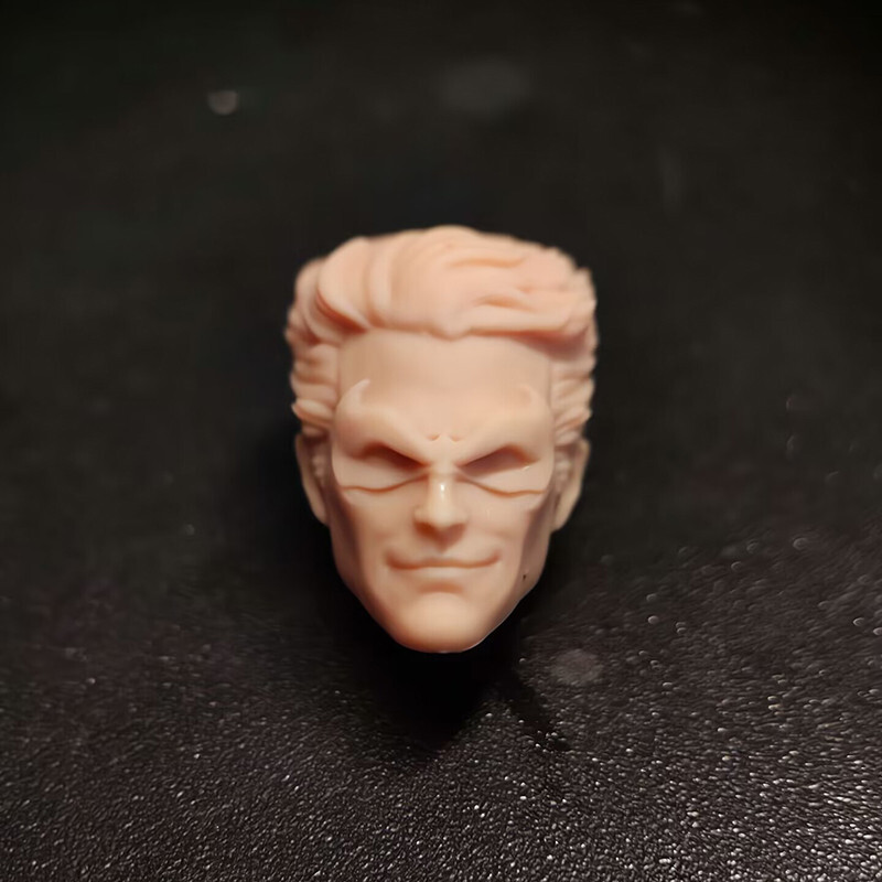 1/18 Scale The Comic Version Batman Robin Head Sculpt Unpainted Fit 3. ...