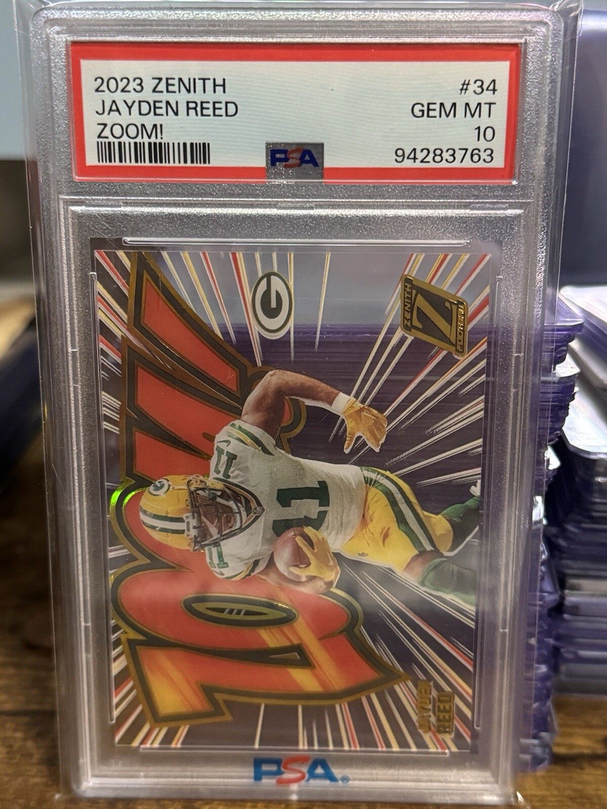 2023 Zenith Jayden Reed Zoom! Case Hit SSP #34 PSA 10 GEM MT MINT | eBay