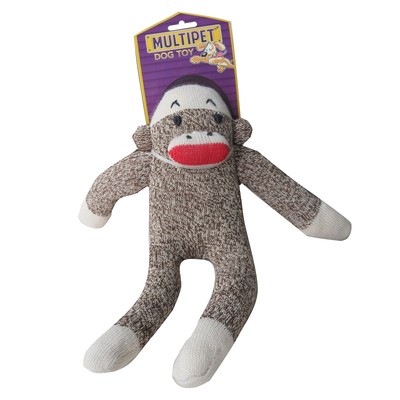MultiPet Sock Pals Monkey 10" Dog Soft Toy | eBay