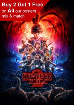Stranger Things Season 2 Poster A5 A4 A3 A2 A1 | eBay UK