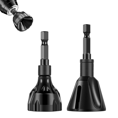 2Pcs Burr Removal Tool for Metal Deburring Chamfer Tools Drill Bit ...