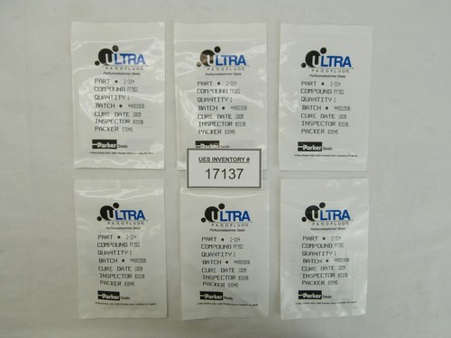 Parker Seals 2-314 O-Ring Ultra Parofluor Seal FF352 Reseller Lot of 6 ...