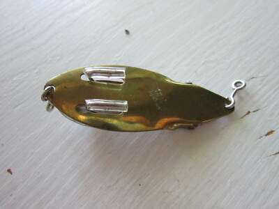 VINTAGGE SPRING LOADED SPINNER LURE METAL | eBay