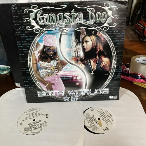 Gangsta Boo Both Worlds, Star 69 Double LP Black Vinyl Ex Wax/G+ Cover ...