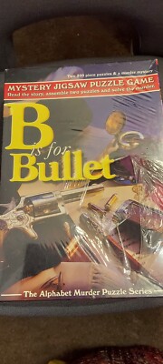 B is For Bullet Jigsaw Puzzle Murder Mystery Game 2X 500 Piece Puzzle ...