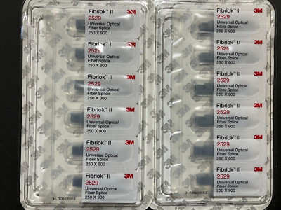 Fusion Splicing Corning 3M FIBRLOK2 2529 Fiberlock(SET OF 6 ...