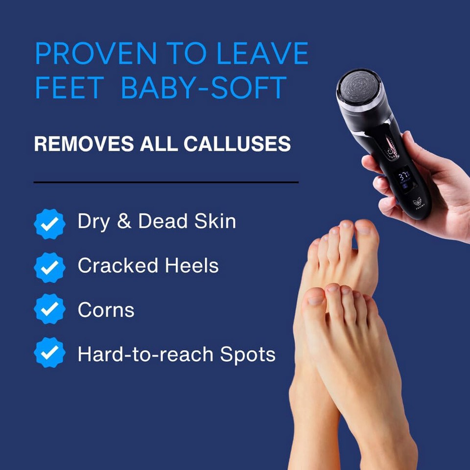 Callus Remover Professional Electric Foot Grinder File Dead Skin ...