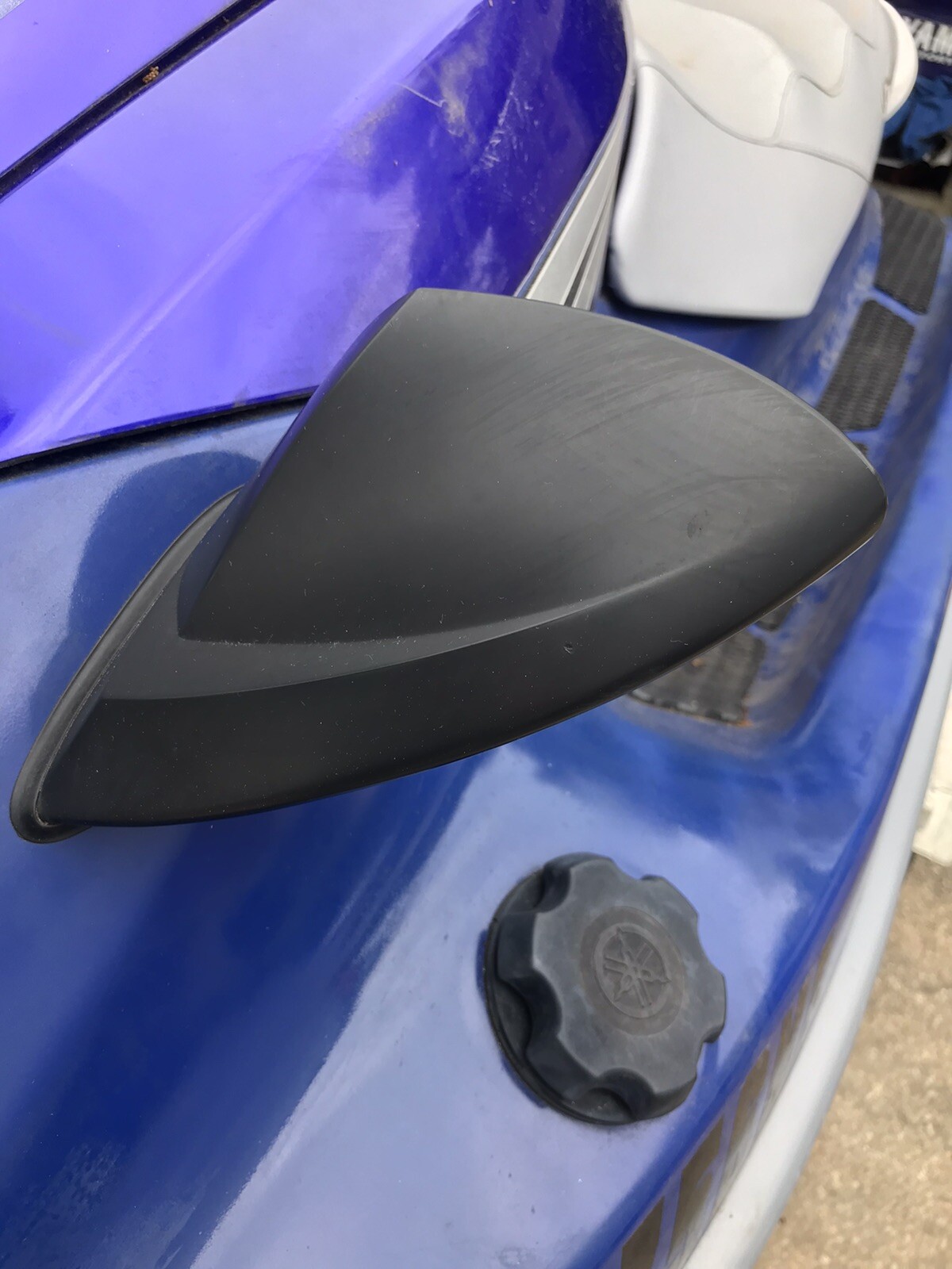 Yamaha OEM WaveRunner VX Mirror Left Hand LH Black VX110 Deluxe Sport ...