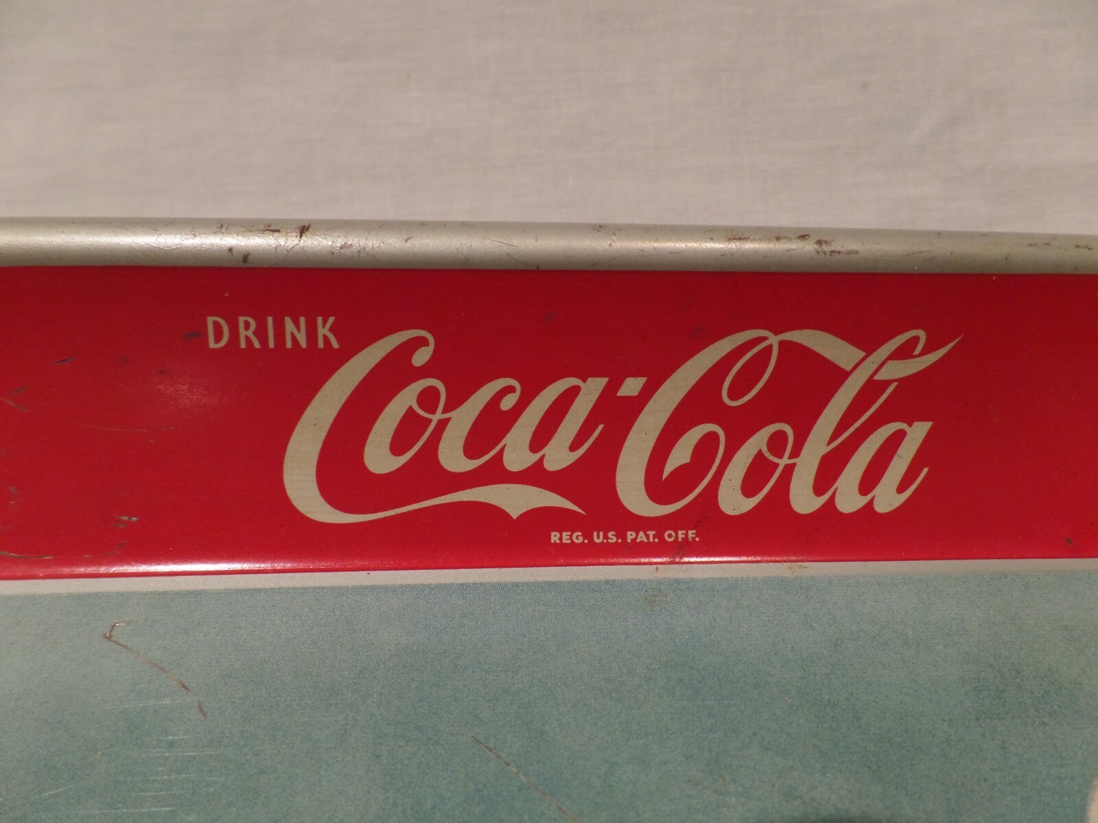 VINTAGE 1950'S COCA-COLA "REDHEAD GIRL" SERVING TRAY "HAVE A COKE" | eBay